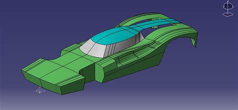 Creating A Shell From A Complex Surface Oml In Catia V5 Cad