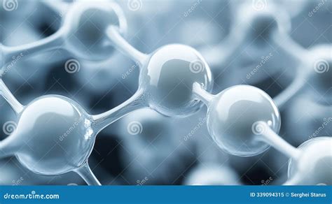 Molecular Structure Of Graphene Nanomaterial In A Scientific Visualization Ai Stock Image