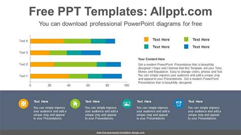 Horizontal Stacked Bar Chart PPT Diagram Powerpoint And Google Slides Saveslides Templates