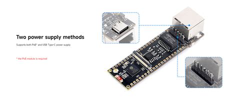 Waveshare Esp32 S3 Eth Development Board 10 100mbps Rj45 Ethernet Port Wi Fi And Bt