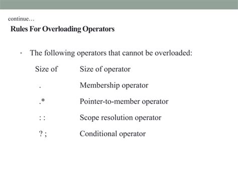 C Constructorsdestructors Operator Overloading And Type