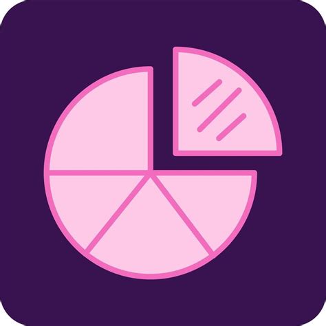 Pie Chart Vector Icon 37194704 Vector Art At Vecteezy