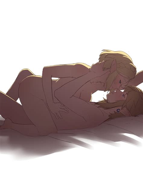 Link And Princess Zelda The Legend Of Zelda And 1 More Drawn By