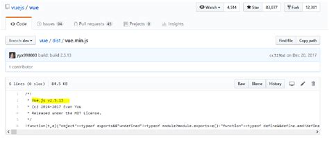 Version Info In The Distjs File · Issue 154 · Peachscriptvue Infinite Loading · Github