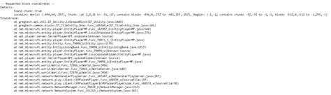 Chunk Or Block Load Crash · Issue 11492 · Gtnewhorizonsgt New Horizons Modpack · Github