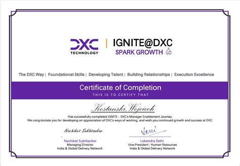 Ignite Dxc Wojciech K