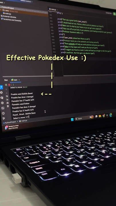 Python Project Pokemon Starter Coding Programminglanguage Python Pokemon Learning