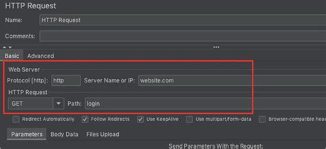 Data Parameterization In Jmeter Using Configuration Elements