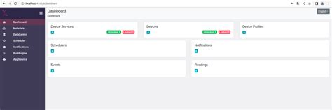 Graphical User Interface Gui Edgex Foundry Documentation