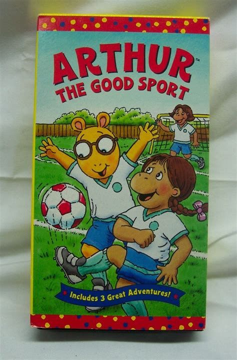 Vintage 2002 Marc Brown Arthur The Good Sport Vhs Video Etsy