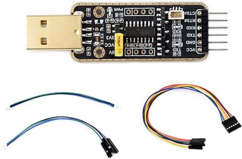 Waveshare Usb To Uart Debugger Module For Raspberry Pi 5 Type A Port Onboard Uart Connector
