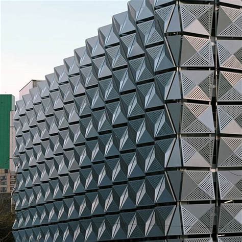 25mm Metal Cladding Panel 3d Effect Exterior Solid Aluminium Cladding