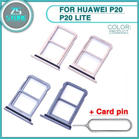 New Sim Card Slot Replace For Huawei P P Lite Nova E Nova E Sim Micro Sd Card Tray Slot