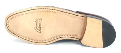 Charles Horrel England Ch1024 Welted Wingtip Mens Brogue Leather Sole Foot Box