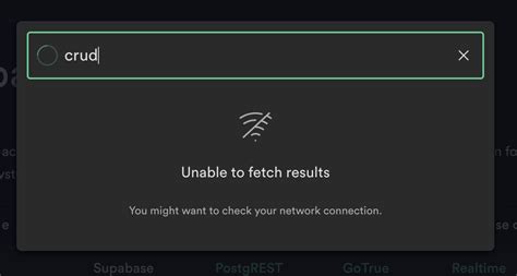 Docs Search Seems To Be Bugging Out · Issue 6153 · Supabasesupabase · Github