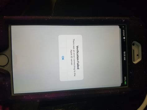 Verification Failed Apple Community