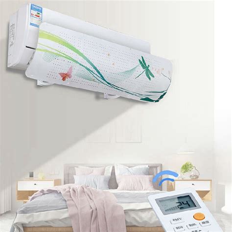 Карикатурен климатик Универсален капак за дефлектор против вятър Предно стъкло против директно