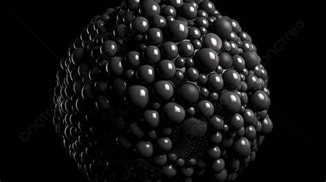 단색 배경 추상 3d 그림에 큰 검은 구와 원형 모양 구체 3d 구 블랙 3d 배경 일러스트 및 사진 무료 다운로드 Pngtree