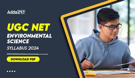 UGC NET Environmental Science Syllabus Download PDF