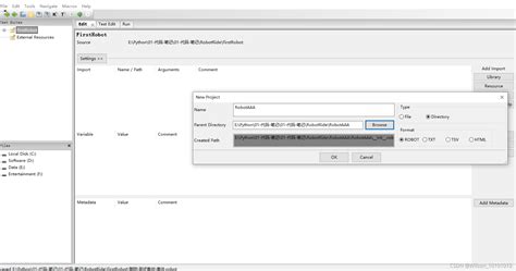 Robotframework自学一：自动化测试robotframework安装与第一个用例robot Framework跑第一条用例 Csdn博客