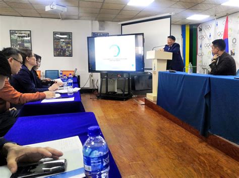 “Олон улсын ба үндэсний спортын арбитр” сургалт болов