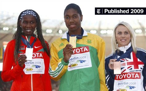 Gold Is Awarded But Dispute Over Runners Sex Intensifies The New York Times