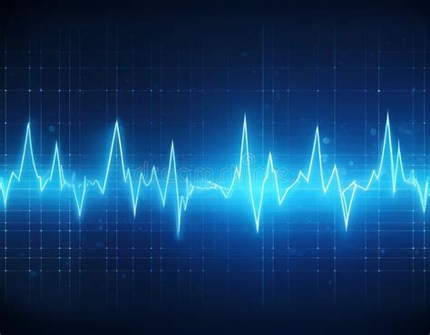 Dynamic Heartbeat Visualization Modern Ecg And Pulse Wave Graphics