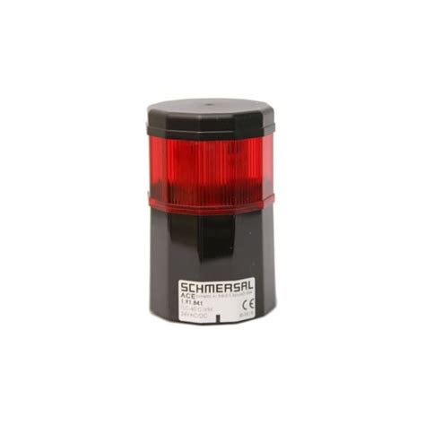 Sinalizador Vermelho Intermitente Com Buzzer 24vdc