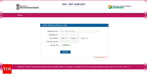 UGC NET Answer Key 2020 For November Exams Released Times Of India