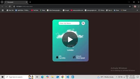 Webdevelopment Javascript Weatherapp Openweathermap Codingjourney