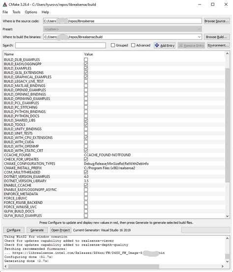 Windows 10 And Windows 11 Installation — Librealsense2 Humble 2565 Documentation