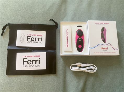 Ferri By Lovense My Strongest Wearable Panty Vibe Sex Toy Review