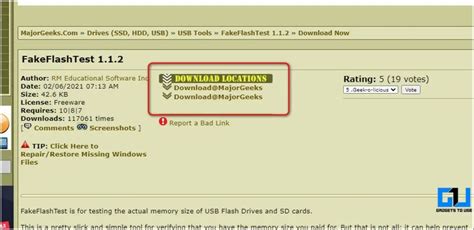 Ways To Test USB Flash Drive Check True Capacity Data Transfer Speed Gadgets To Use