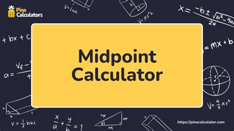Midpoint Calculator Find The Middle Point In A Coordinate Plane