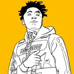 Nba Youngboy Coloring Pages 2025