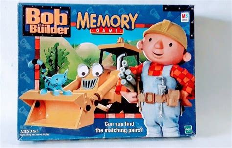 Bob The Builder Memory Game On Mercari Memory Games Bob The Builder Toy Collection