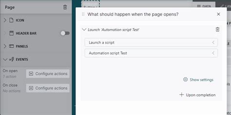 Lca Is It Possible To Use As A Feed The Output Of A Script That Runs When A Page Is Opened