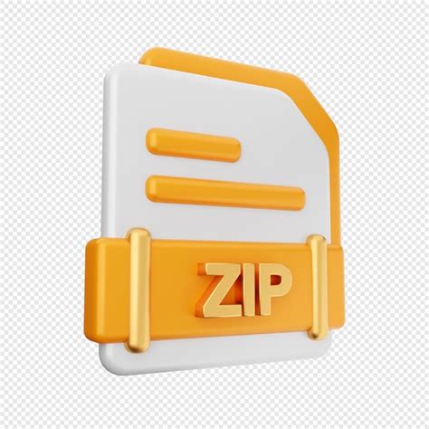 Premium Psd 3d File Format Icon Illustration Render