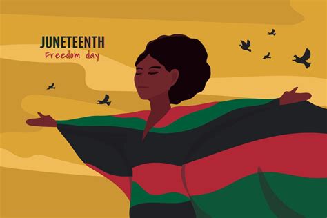 Juneteenth Freedom Day 10507624 Vector Art At Vecteezy
