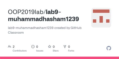 Github Oop2019lablab9 Muhammadhasham1239 Lab9 Muhammadhasham1239