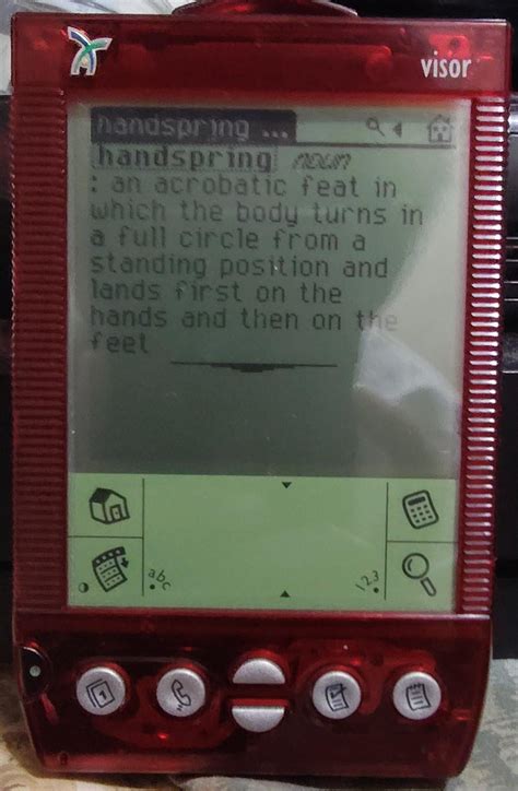Handspring Pda From The Early 2000s Rpalm
