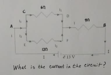 Solved What Is The Current In The Circuit Chegg Com