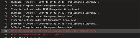 Azure Blueprint Portal Bug Microsoft Qanda