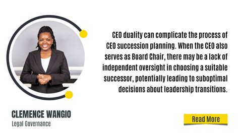 The Impact Of Ceo Duality On Governance