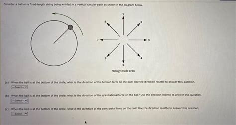 Solved Consider A Ball On A Nxed Length String Being Whirled