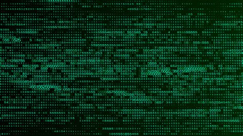 Matriks Hijau Latar Belakang Digital Konsep Coding Atau Hacking Konsep Data Abstrak Rendering 3d