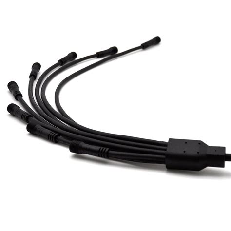 DC Power Connector Wire Female Male Plug Power Cord And Power Splitter Cord