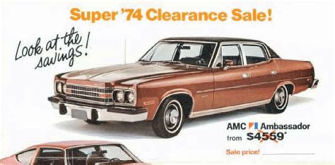1974 Amc Ambassador Gm Envy To The Zil Degree Indie Auto