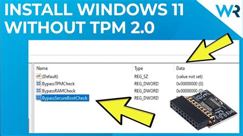 Install Windows On Uefi Without Tpm Bypass Tpm Full