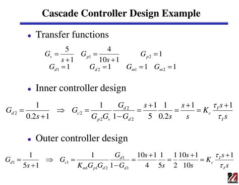 Ppt Cascade Control Powerpoint Presentation Free Download Id4207141